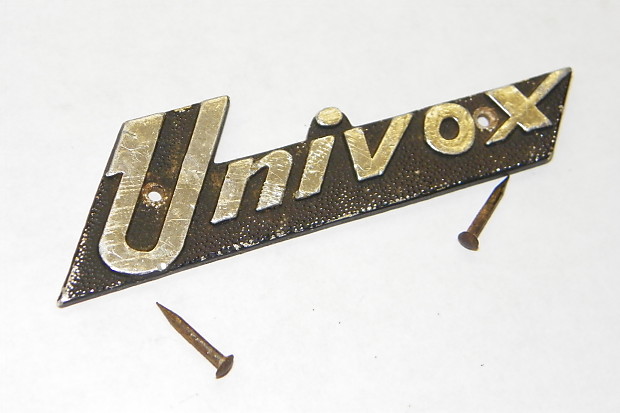 UNIVOX*HI FLYER/FLIER*VINTAGE GUITAR LOGO WITH | Reverb