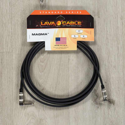 Lava Cable Clear Connect Cable - 3 Foot / 1/4 to 1/4 Lava | Reverb