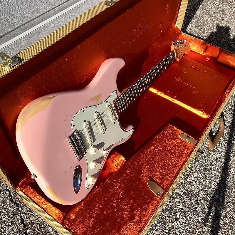 Shell Pink 60s S Build with Fender Neck and AVRI Loaded | Reverb