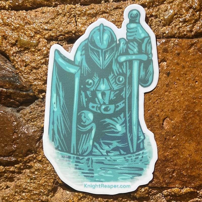 Knight Reaper: Knight Sticker | Reverb