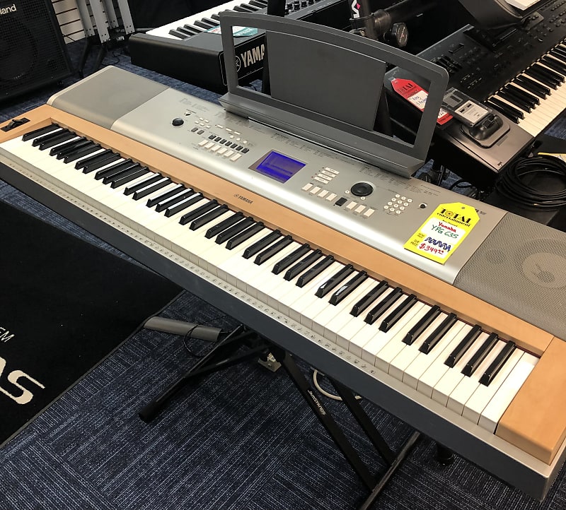 Yamaha YPG-635 88 Key Portable Keyboard - Pre Owned | Reverb