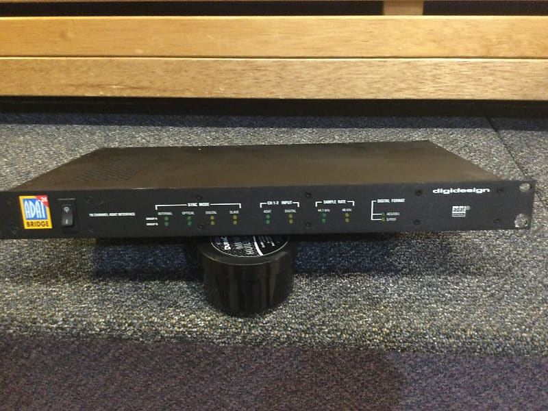 Digidesign Adat Bridge 2002 Black Rack rash but works fine | Reverb