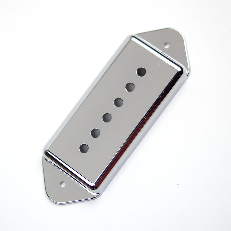 Replacement P-90 P90 Dog-ear Pickup Cover 52mm ,Chrome | Reverb UK