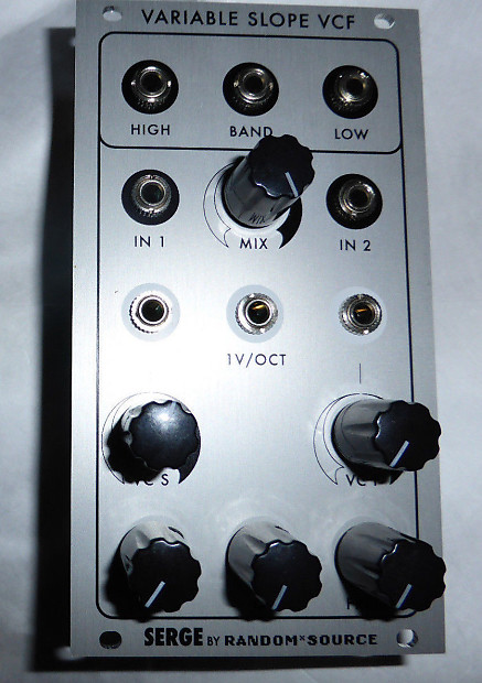 Random Source Serge VCFS Variable Slope Filter Eurorack | Reverb