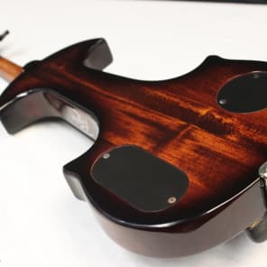 Rogue Electric 4/4 Violin w Case & Bow, Hardwood Body, Flame | Reverb