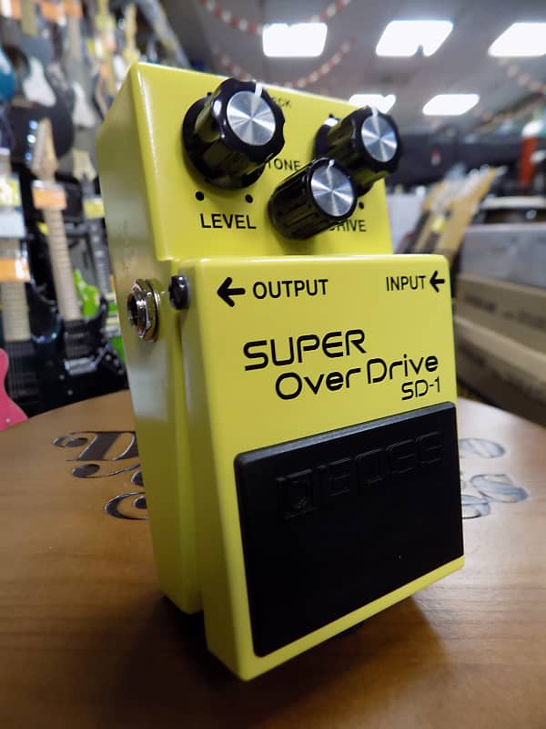 Boss Super OverDrive SD-1 Effects Pedal | Reverb