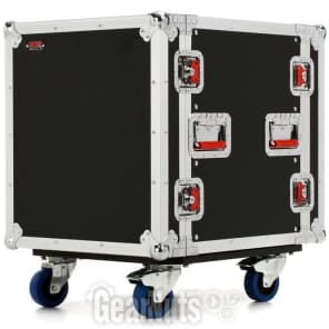 Gator G-TOUR-12U-CAST Rolling 12U ATA Rack Road Case w/ | Reverb