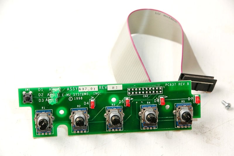 Front Circuit Board Potentiometers On Off Switch Emu Reverb