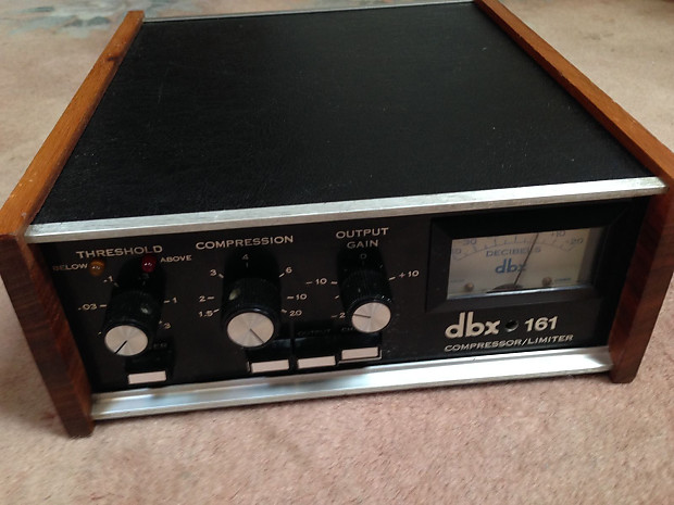 DBX 161 converted to 160VU! 160 Recapped and | Reverb Australia