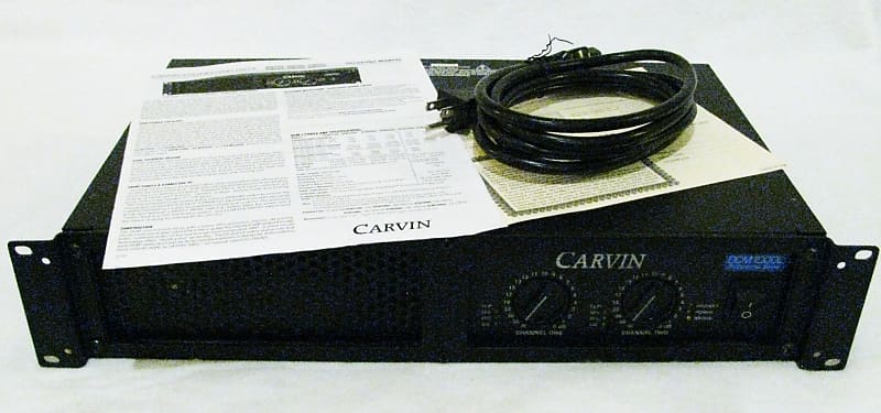 1000 Watt Power amp - Carvin DCM 1000 | Reverb