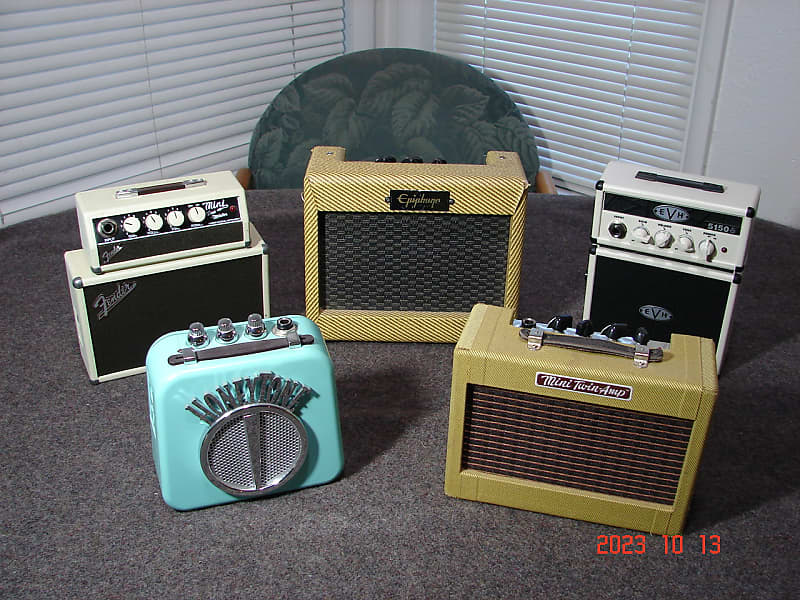 Fender Epiphone EVH 5150 & Honeytone Mini Guitar Amp | Reverb