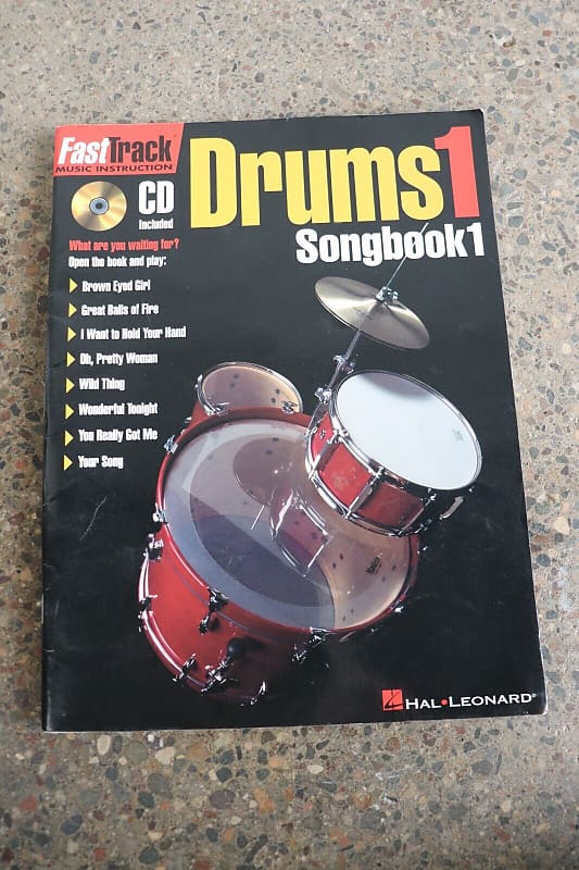 Fasttrack Music Instruction: Drums Book 1 Missing CD | Reverb