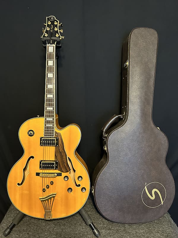 Samick Lasalle JZ-2 Greg Bennett Archtop Quilted Maple Hollow | Reverb
