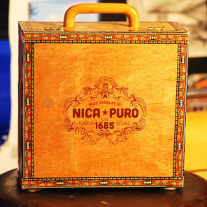 Bluzman "Blue Angel" Cigar Box Amp | Reverb