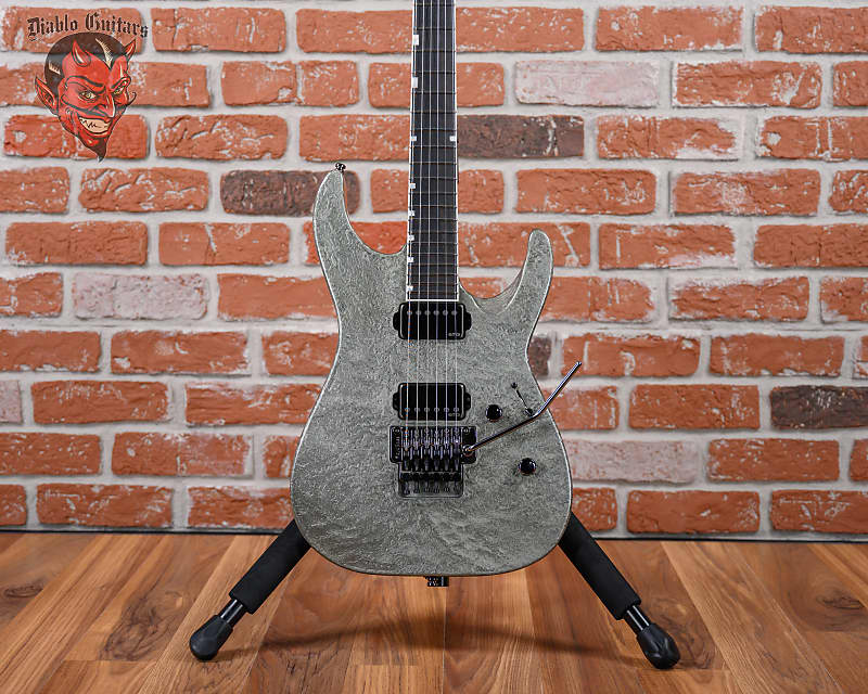 ESP M-II Custom CTM Liquid Metal Silver 2024 w/OHSC | Reverb UK