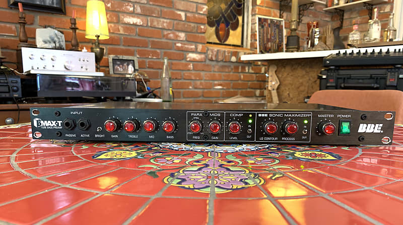 BBE BMAX-Tube Bass Pre / EQ / Comp / Exciter | Reverb
