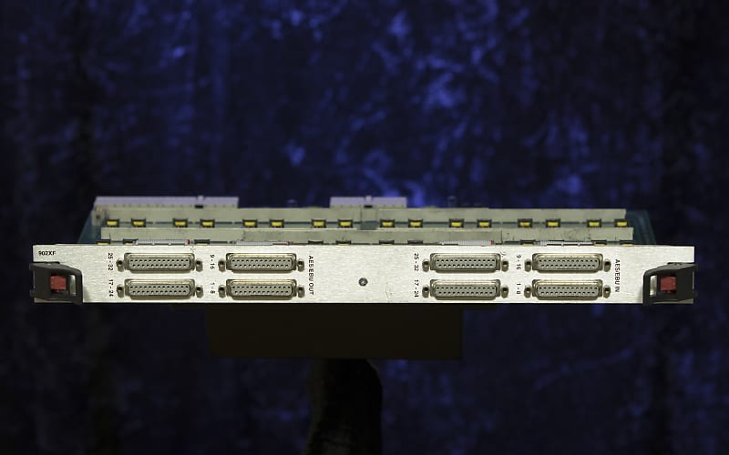 Solid State Logic C100 C200 C300 - 64ch AES/EBU I/O card | Reverb