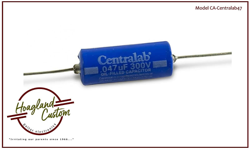 Centralab "Royal Blue" Capacitor, .047mfd value - | Reverb
