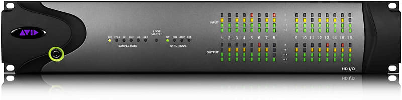 Avid HD I/O 16x16 Analog Pro Tools HD / HDX Audio Interface | Reverb