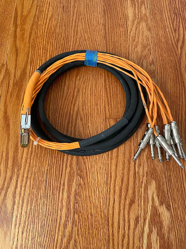 Digidesign TRS to DB25 D-sub snake 12' | Reverb