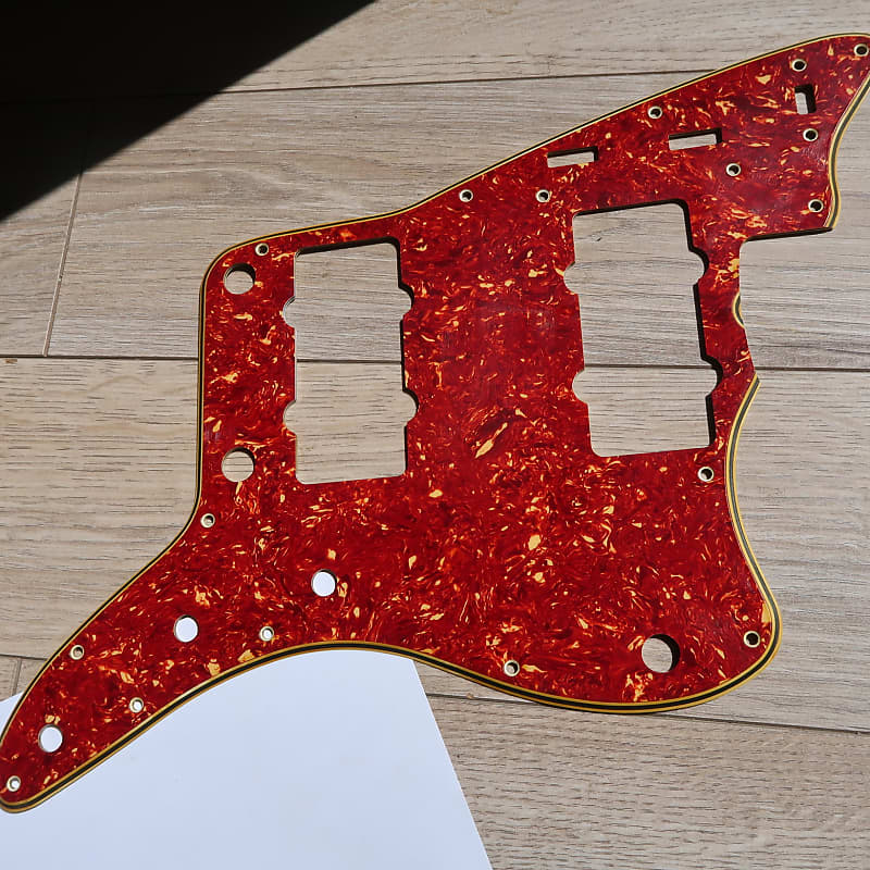 62 Fender Jazzmaster 1962 thru 1971 Red Tortoise / Celluloid | Reverb