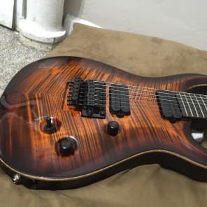 Carvin kiesel CT7 2015 deep orange burst BLACK FRIDAY SALE | Reverb