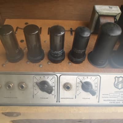 National / Valco Model B 6L6 Tube Amplifier 12" 1930's | Reverb