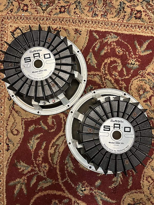 Electro-Voice EV SRO 12L 12” 8 ohm Speakers | Reverb