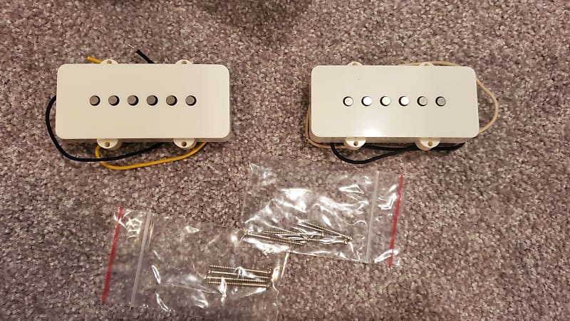 Lollar Jazzmaster Pickup Set 2023 - Parchment | Reverb