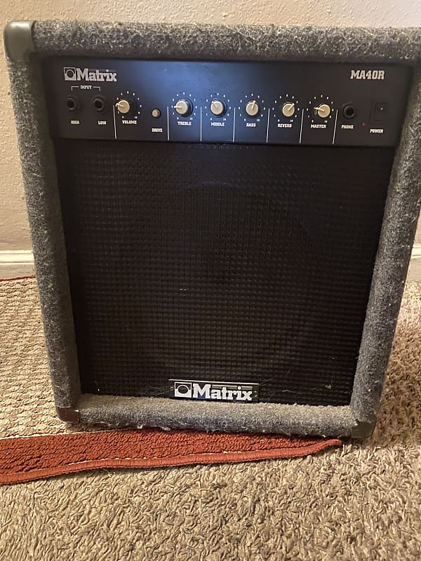 Matrix MA40R Early-2000s - Black | Reverb