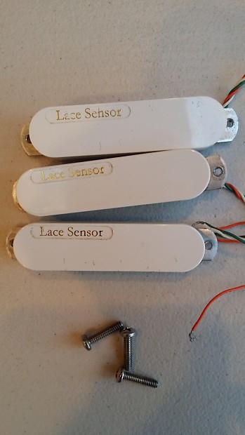 Lace Sensor Pickups White (3 pickups SSS) | Reverb