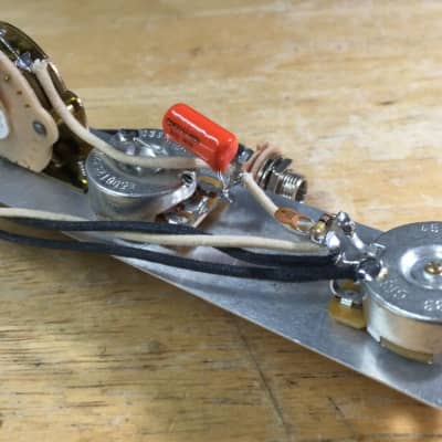 Fender Telecaster REVERSE Wiring Harness, Coil Split | Reverb