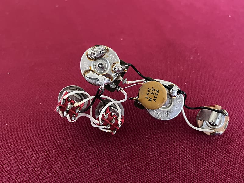 1980 Fender Lead I II guitar switches pots harness | Reverb Australia