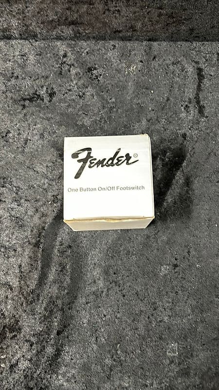 Fender One button footswitch Footswitch (Nashville, | Reverb
