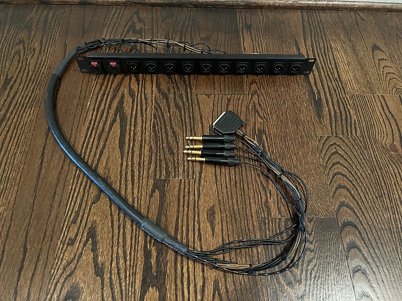 Pro Audio LA Custom XLR/TRS/DB25 Rack Panel (Mogami Gold | Reverb