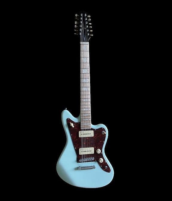 Revelation RJT60/12 Sky Blue 12 String Electric Guitar | Reverb Canada