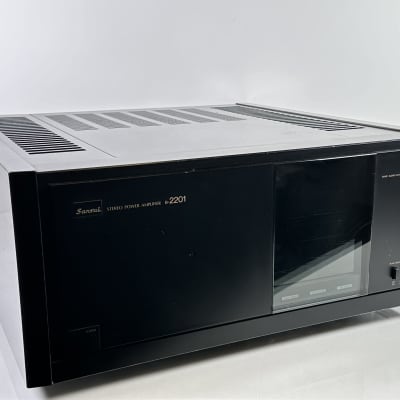 Sansui B-2201 Stereo Power Amplifier 120v | Reverb Australia