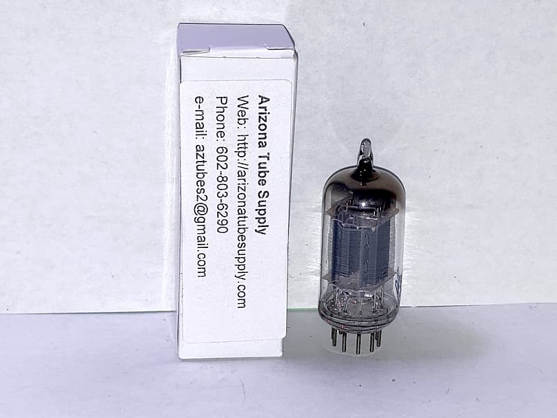 Late 1950's RCA 12AX7 ECC83 Long Gray Plate Tube, High | Reverb