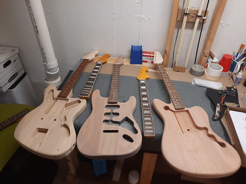 Stew Mac/Kit Parts Electric 2022 Unfinished | Reverb