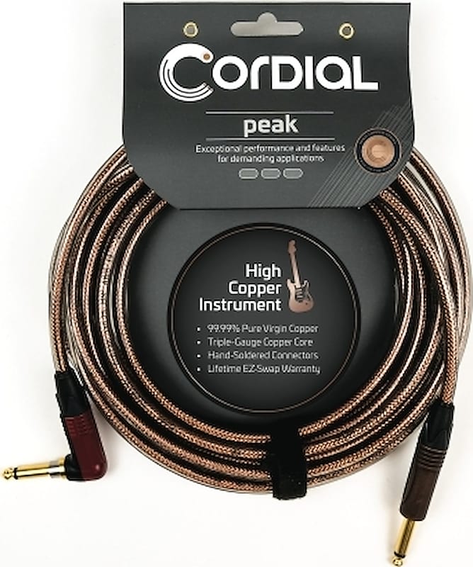 Premium High-Copper Instrument Metal Cable with Silent Plug - | Reverb