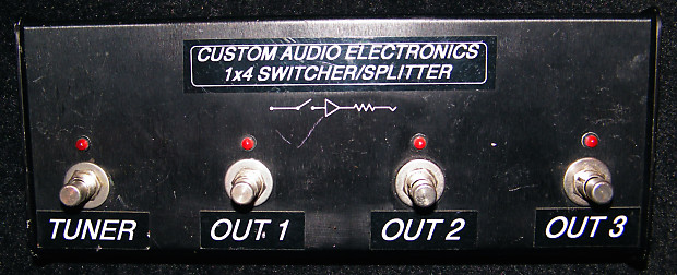 CAE-Bob Bradshaw Custom 4 way switcher 1996 Black | Reverb