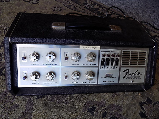 Fender PA-4100 1970s Silverface | Reverb UK