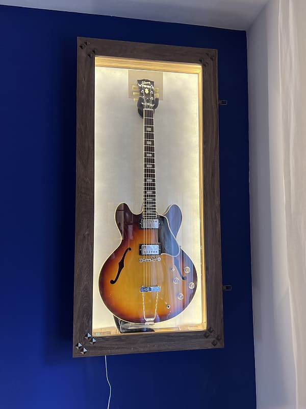 Luxury Guitar Display Case - lockable | Reverb
