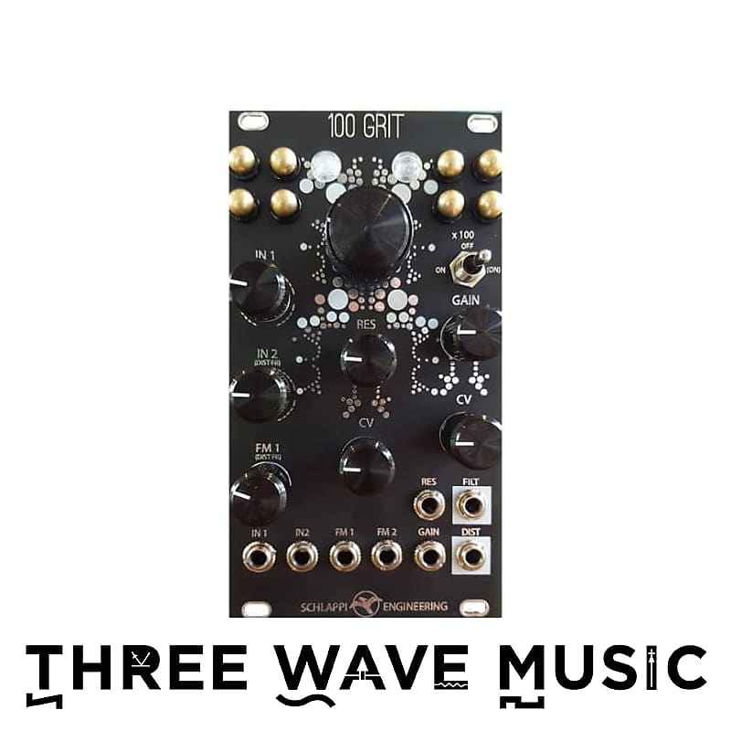 Schlappi Engineering 100 Grit Eurorack Module Black [Three | Reverb
