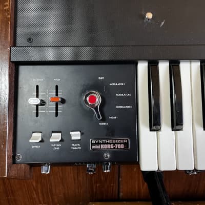 Korg MiniKorg 700s monophonic analog keyboard Pro overhauled | Reverb
