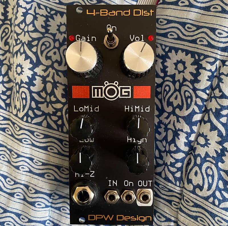 DPW Design - Mög D-2 Preamp & Multiband Distortion Eurorack | Reverb