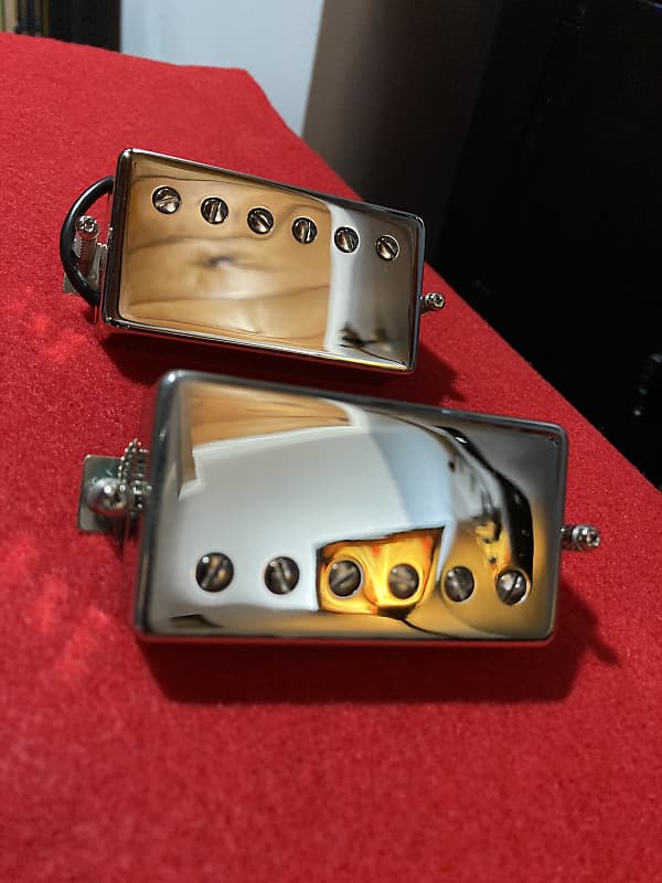 Seymour Duncan '59 Humbuckers Set SH-1N & SH-1B Nickel Finish | Reverb