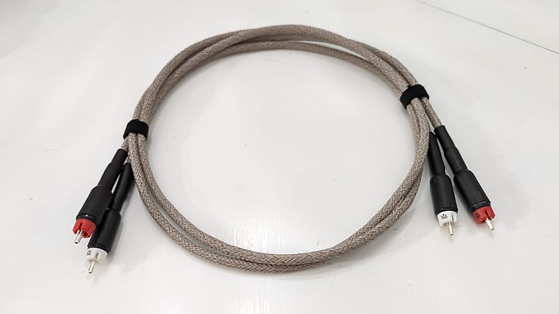 Dual Handcrafted 6N Copper Interconnect, KLE Connectors, 4' | Reverb