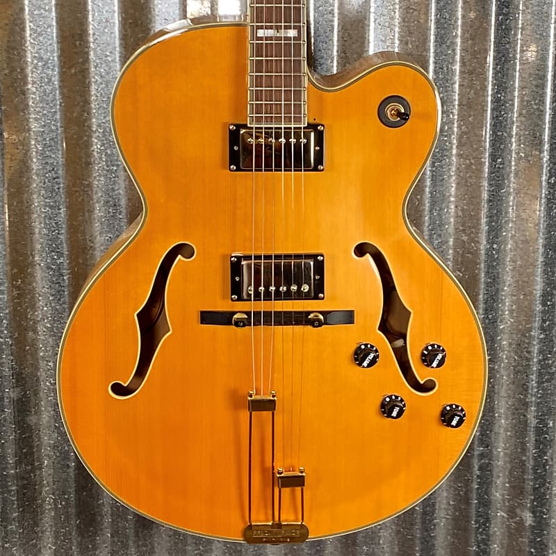 Epiphone Broadway NA Natural Archtop Hollow Body Guitar & | Reverb