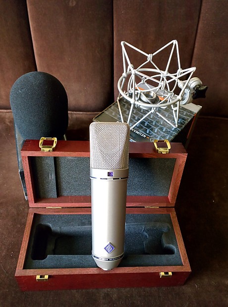 Neumann U87 Ai P48 microphone with cage! | Reverb
